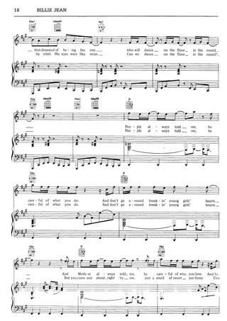 Michael jackson-billie-jean | PDF