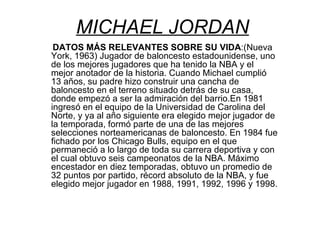 Michael Jordan | PPT
