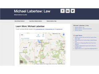 Michael Labertew Law | PPT