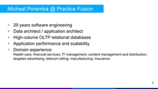 Practice Fusion & MongoDB: Transitioning a 4 TB Audit Log from SQL Server to MongoDB | PPTX