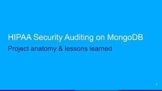 Practice Fusion & MongoDB: Transitioning a 4 TB Audit Log from SQL Server to MongoDB | PPTX