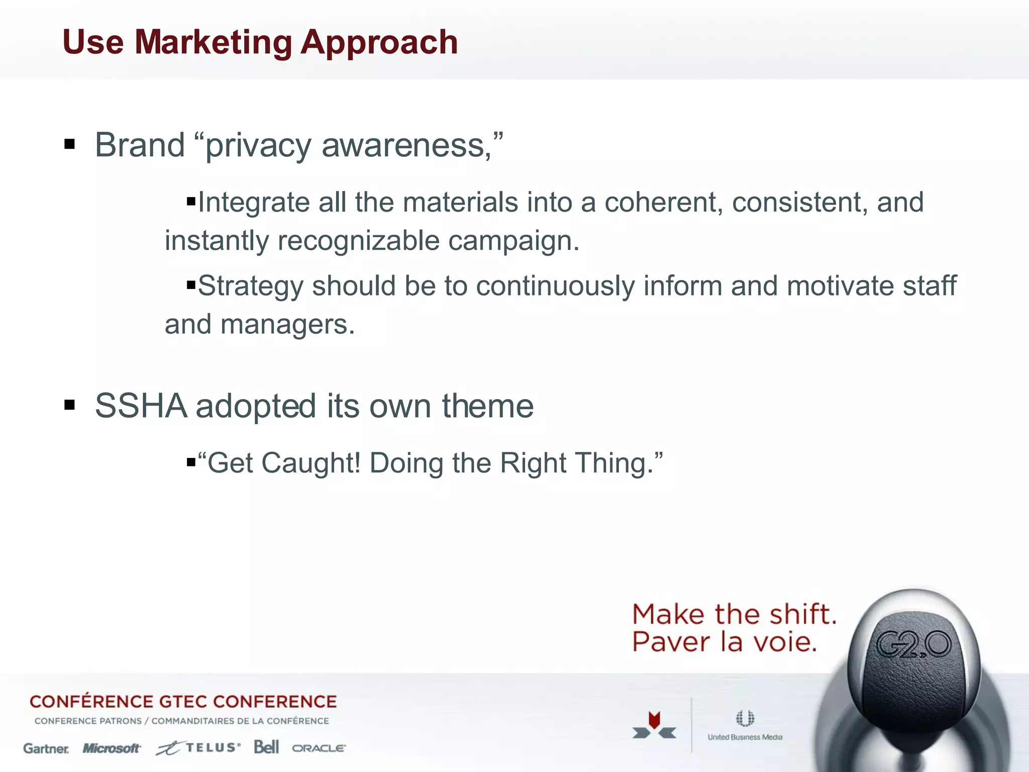 Developing A Privacy Culture In Health Care Oganizations | PPT