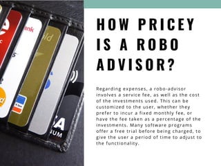 Robo Advisors: What Are They And What Do They Do? | PDF