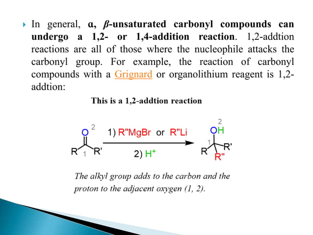Michael addition reaction | PPTX | Chemistry | Science
