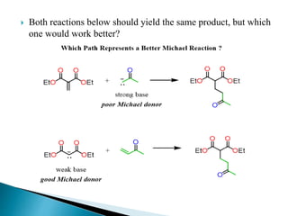 Michael addition reaction | PPTX