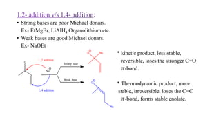 Michael addition reaction | PPTX