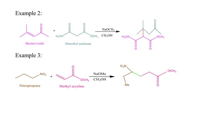 Michael addition reaction | PPTX