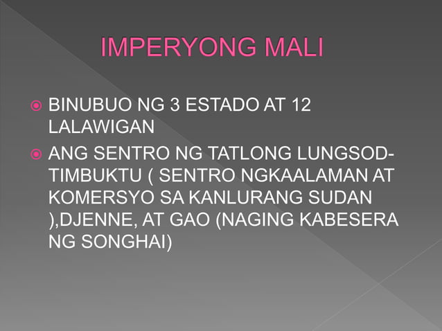Imperyo ng Ghana | PPTX