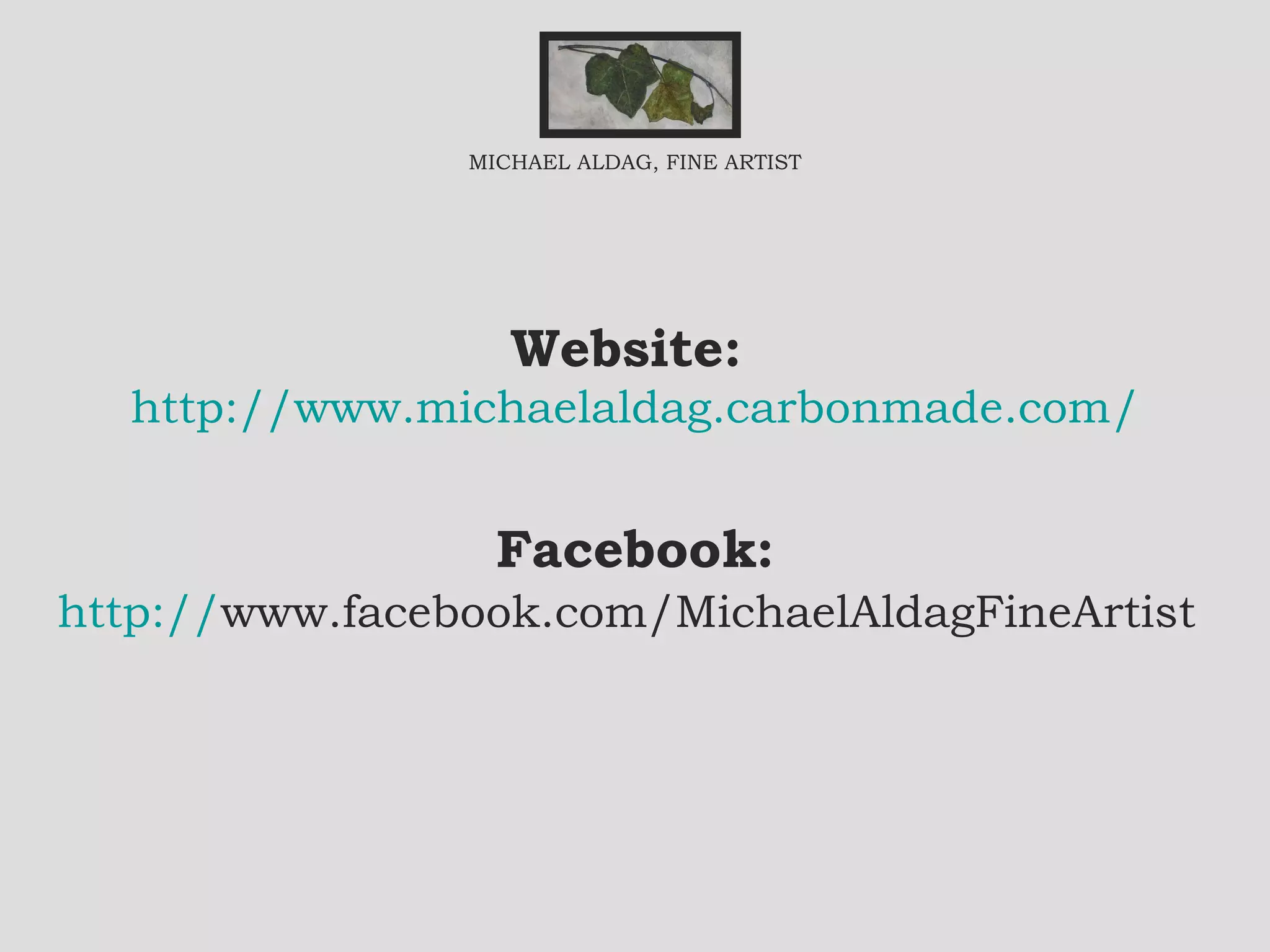 Michael Aldag, Fine Artist | PPT