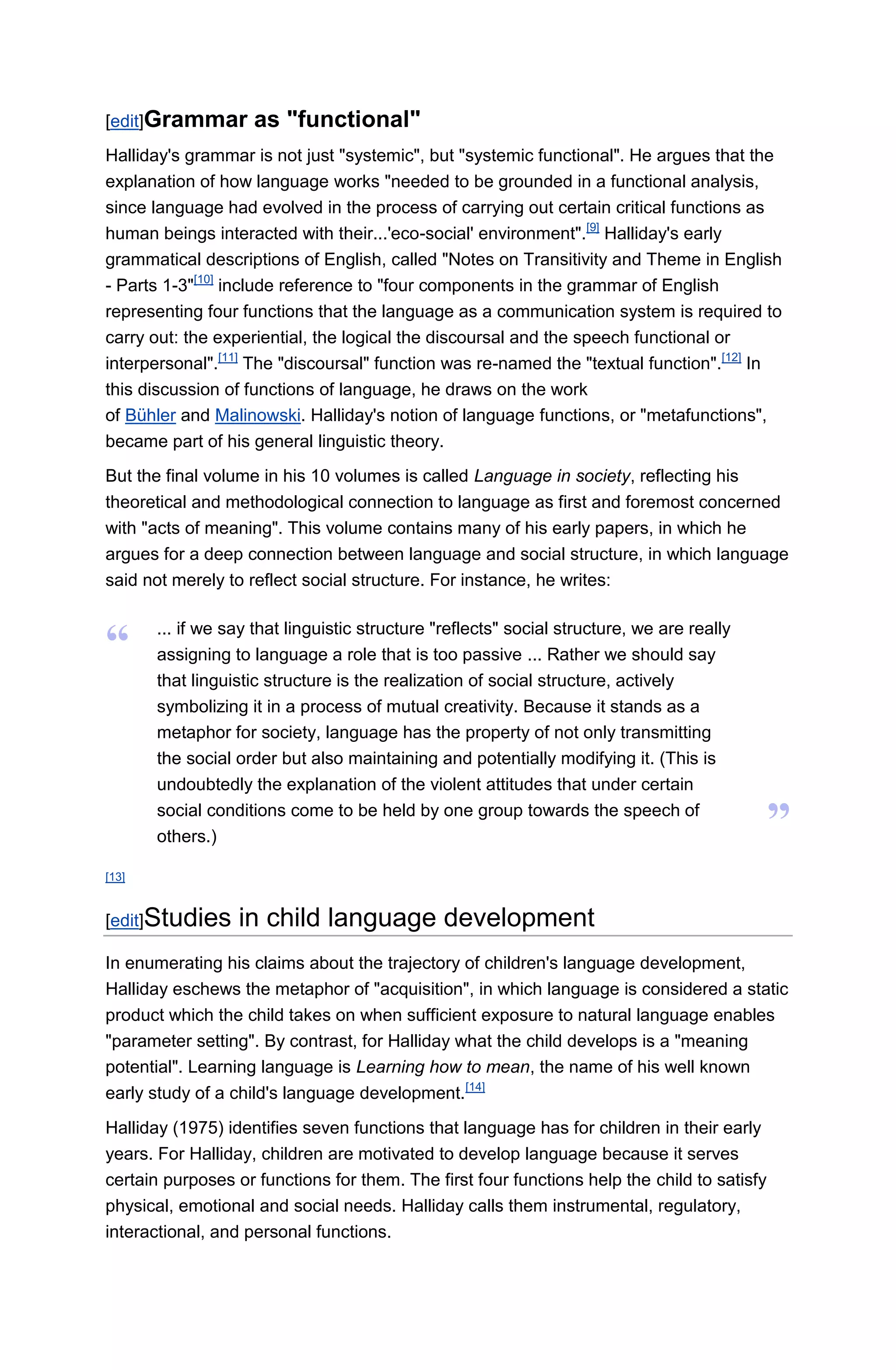 Michael alexander kirkwood halliday | DOCX