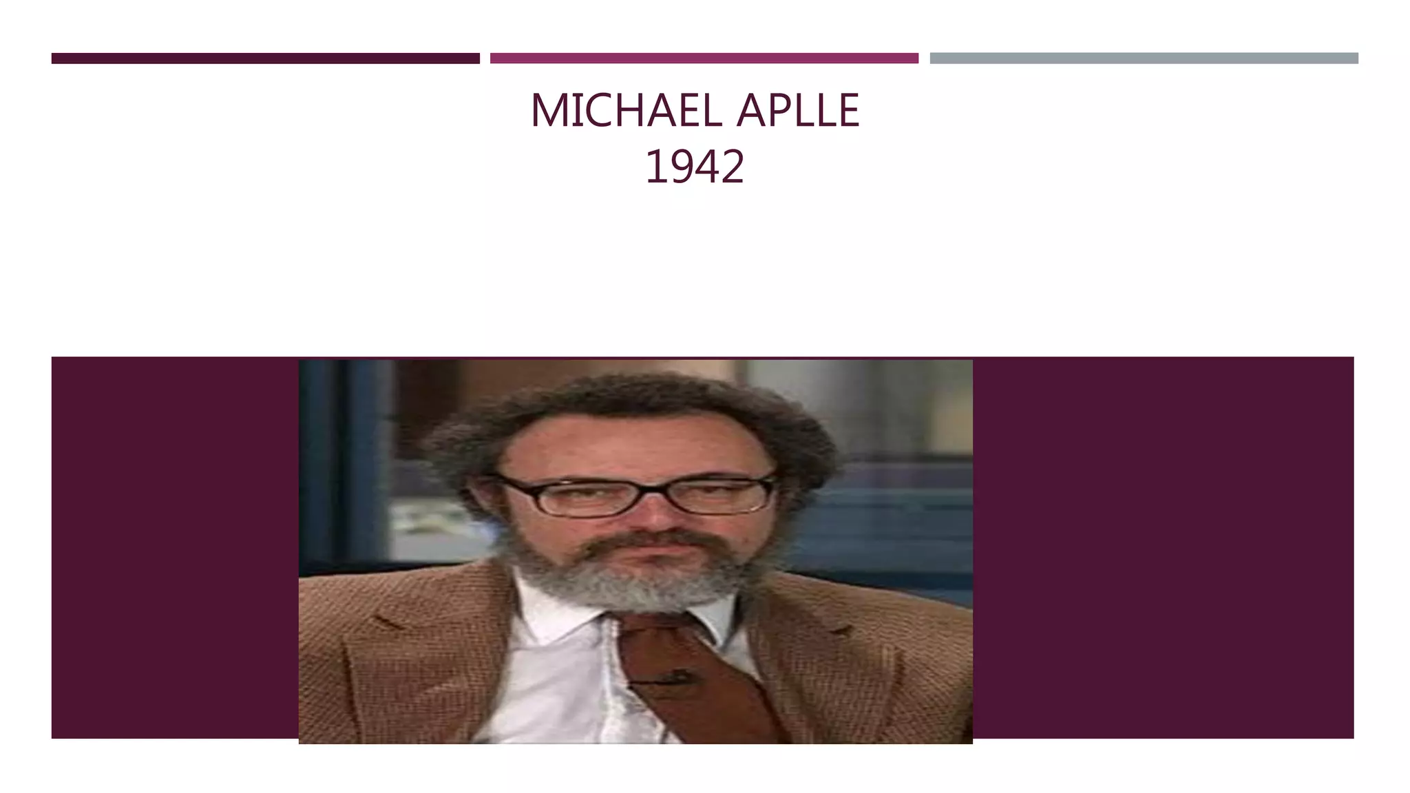 Michael apple diapositivas | PPTX