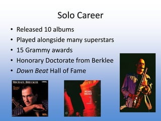 Michaelbrecker | PPTX