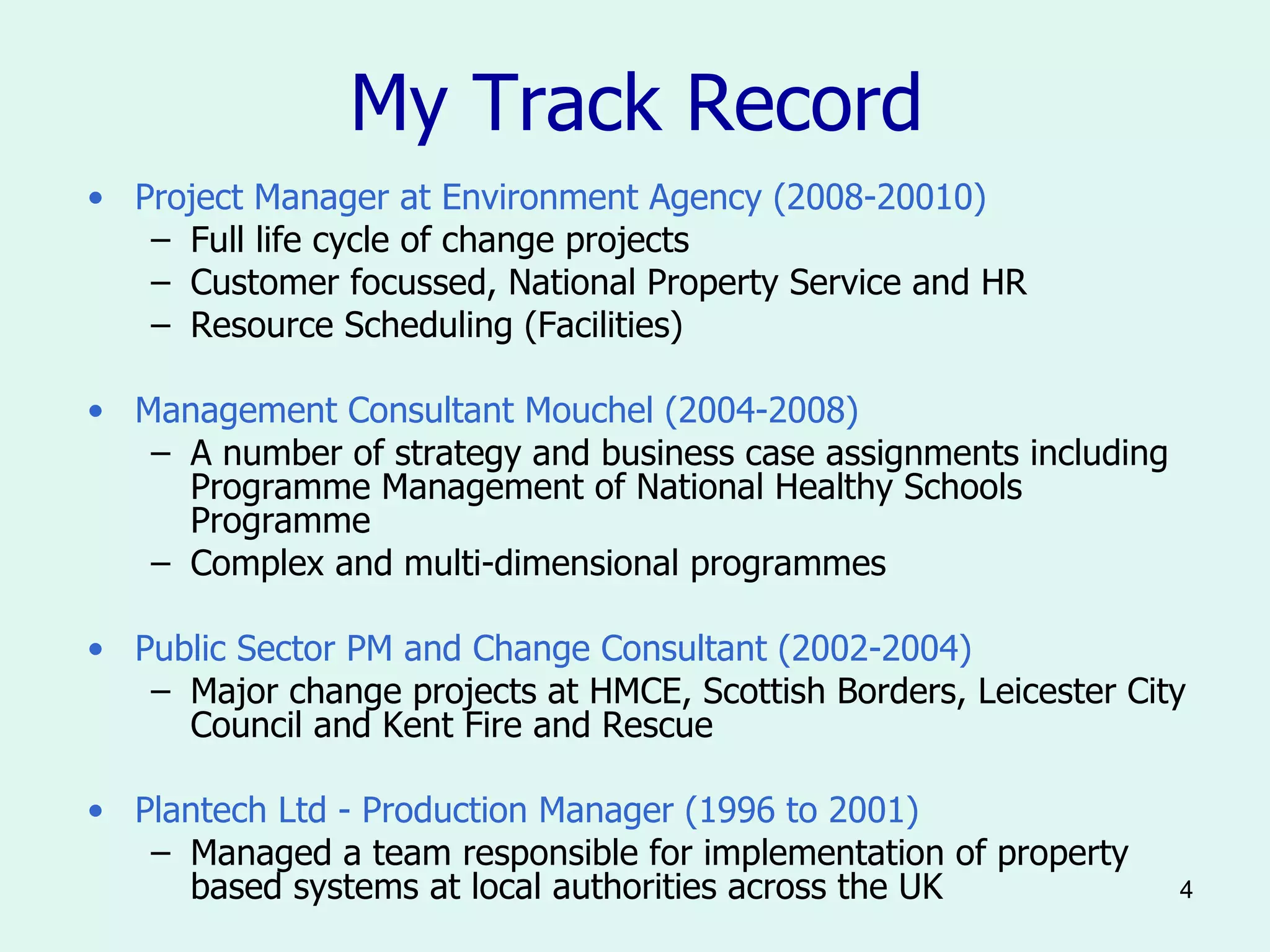 Michael Briggs | PPT