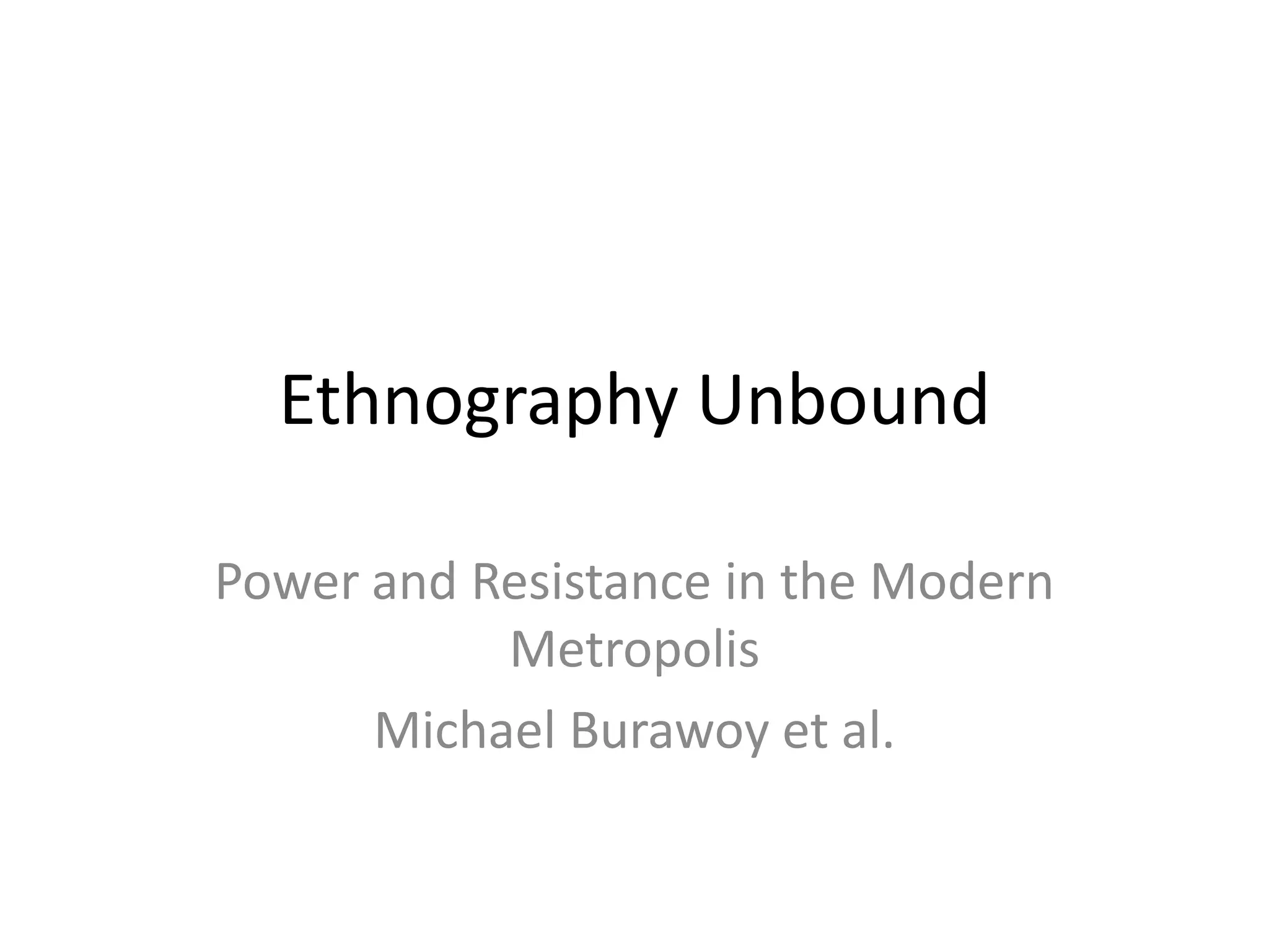 Michael Burawoy: A Sociologist Of Work And Social Change - Vision Mirror