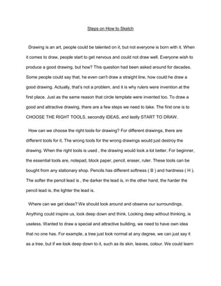 English 1 Project 1 | DOCX