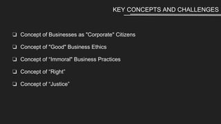 Business Ethics and Society | PPTX