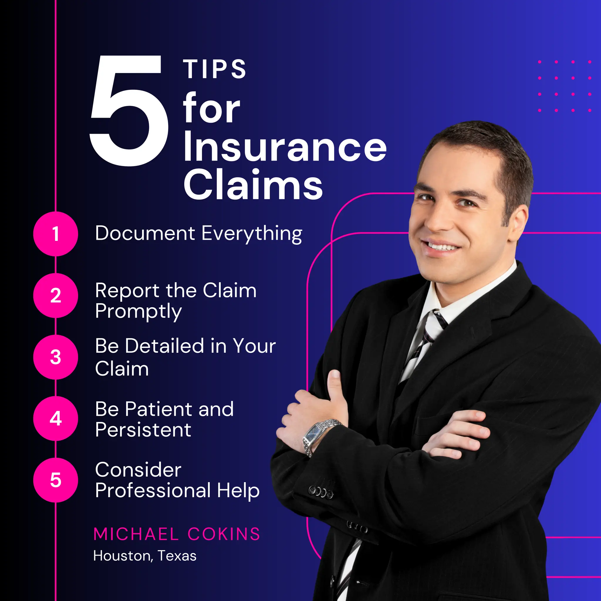 Michael Cokins 5 Tips For Insurance Claims.pdf | Free Download