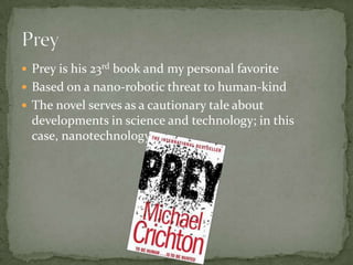 Michael crichton | PPTX