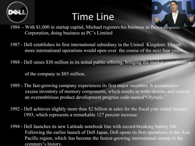 Michael dell presentation | PPT