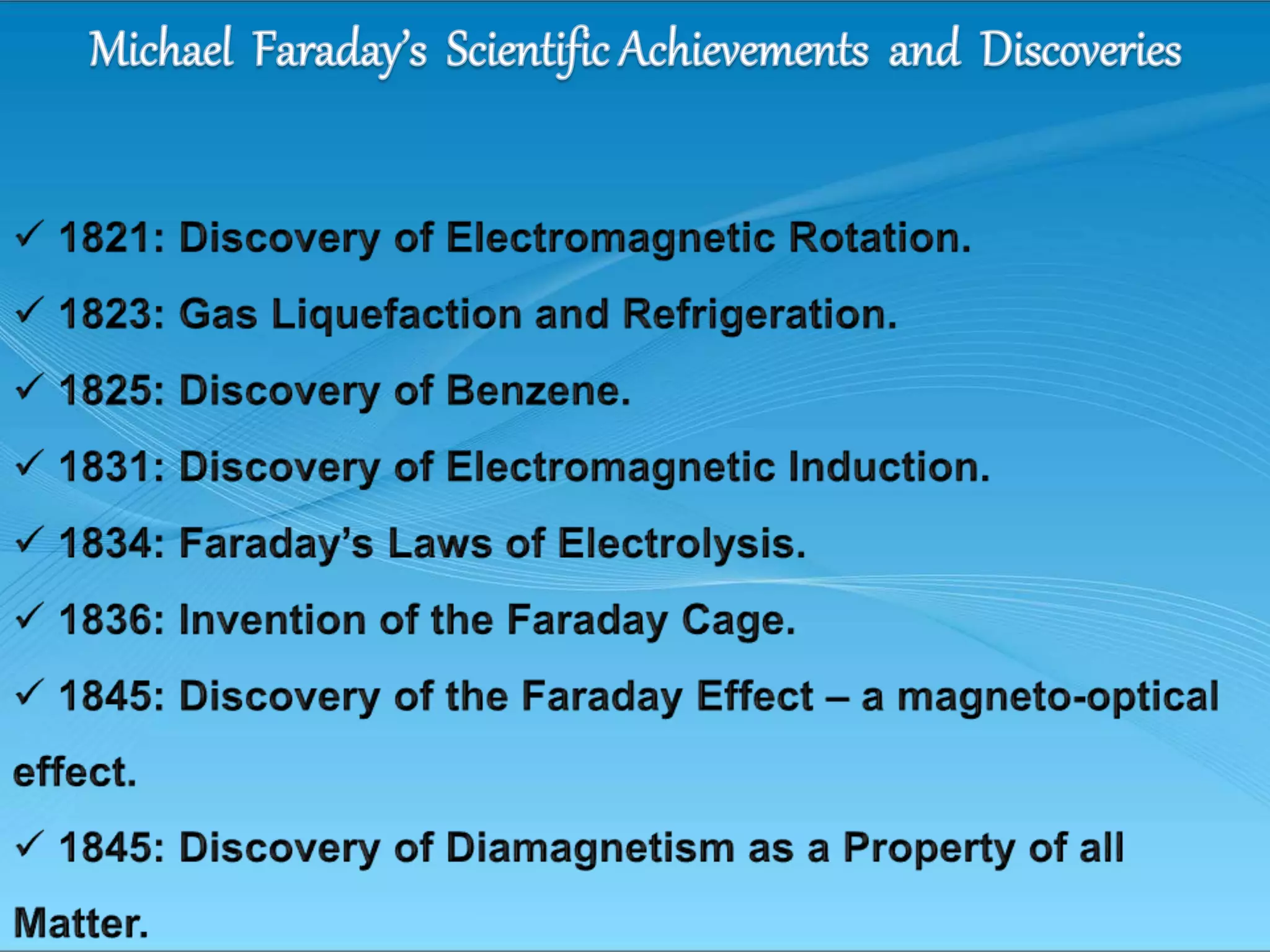 MICHAEL FARADAY PPT.. | PPTX