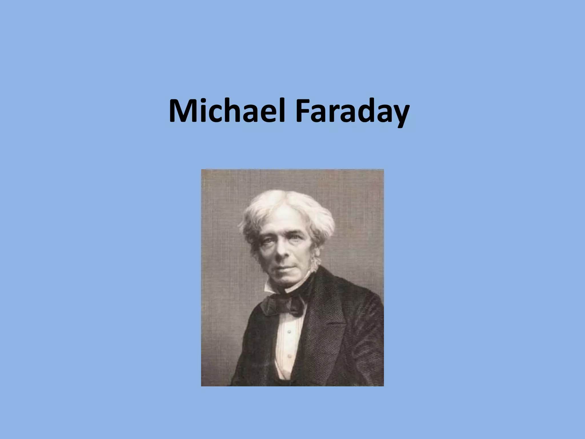 Michael faraday fizyka | PPTX