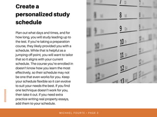 Michael Fourte | How to Prepare for the Bar Exam | PPT