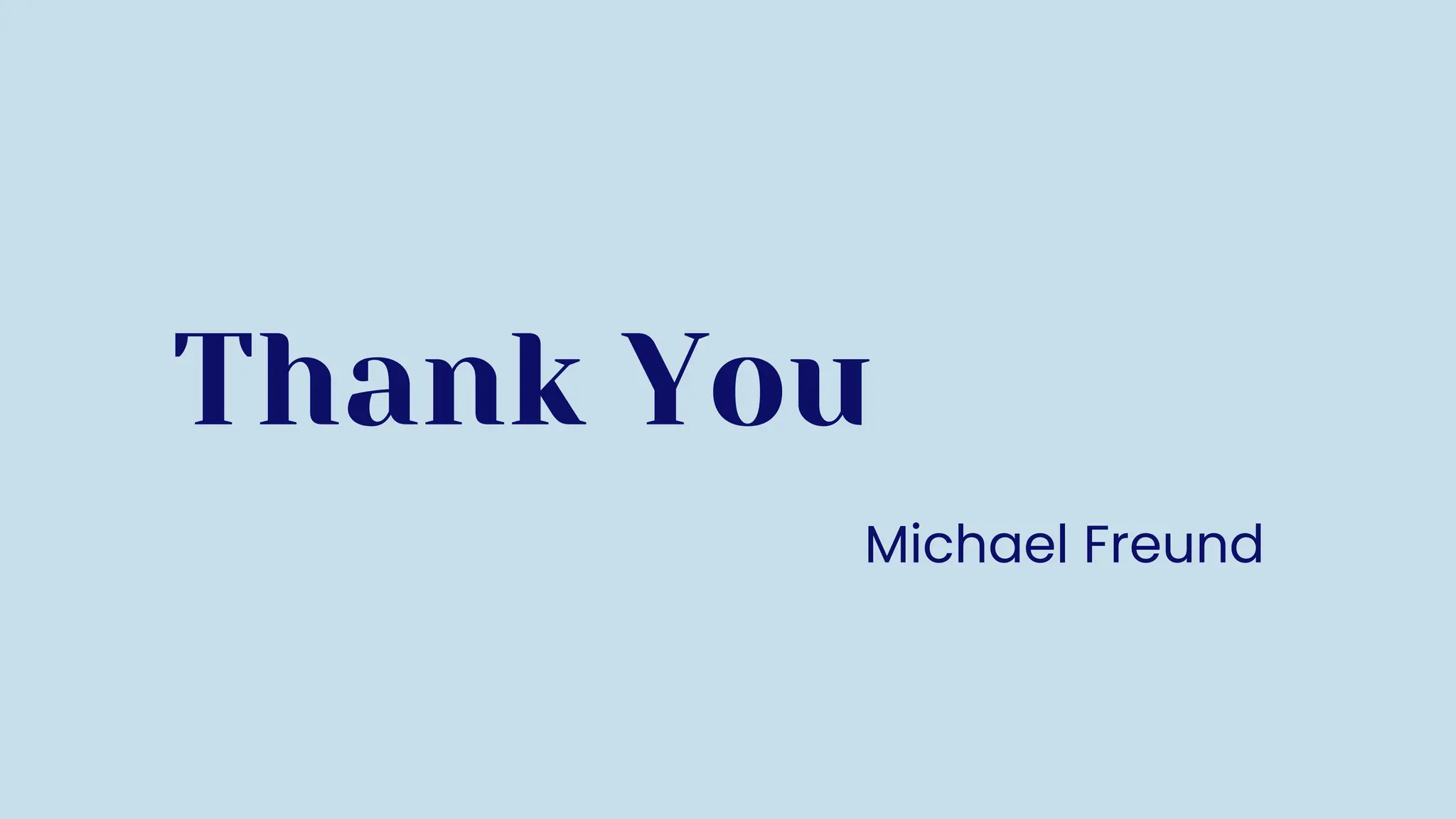 Michael Freund - A Regular Correspondent | PPT