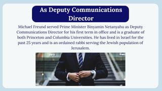 Michael Freund - A Regular Correspondent | PPT