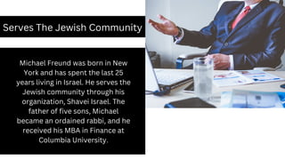 Michael Freund - Founder of Shavei Israel | PDF