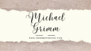Michael Grimm | PPT