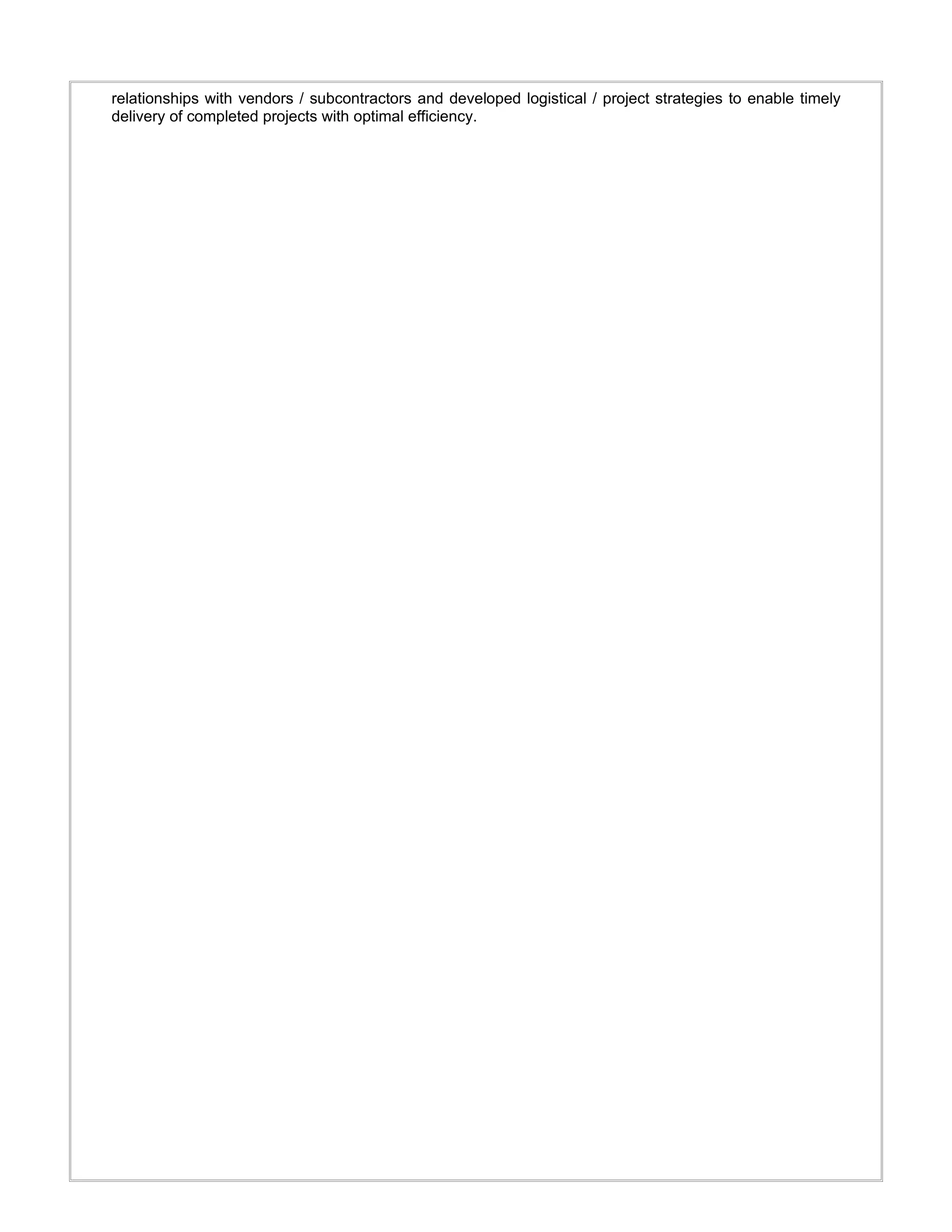 Michael Harrington Executive Resume | DOC