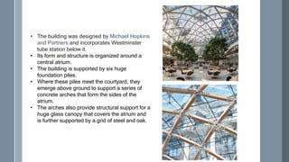Ar. Michael hopkings, high tech architecture | PPTX