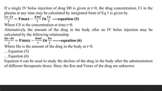 Michaelis Menten Equation and Estimation Of Vmax and Tmax.pptx