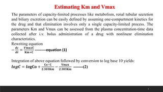 Michaelis Menten Equation and Estimation Of Vmax and Tmax.pptx