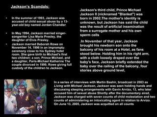 Michael Jackson-Group 5 Star Study | PPT | Contemporary Hits/Pop/Top 40 ...