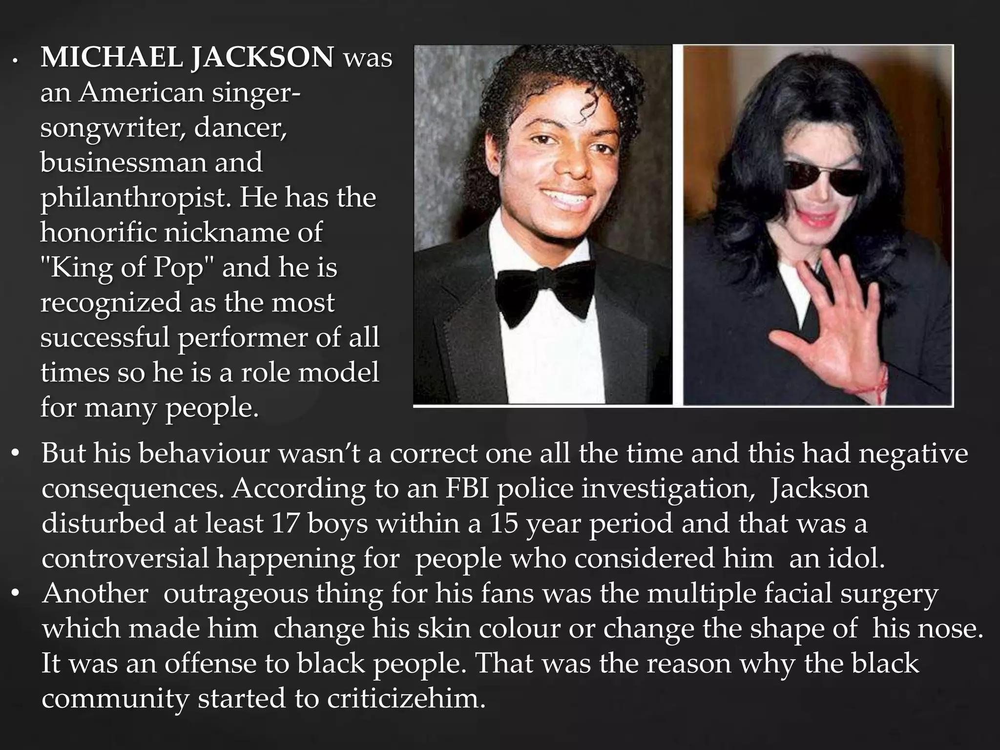 Michael jackson ingles (paula) | PPT