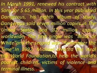 Michael Jackson Project Andrea Aldao 2ºc | PPTX