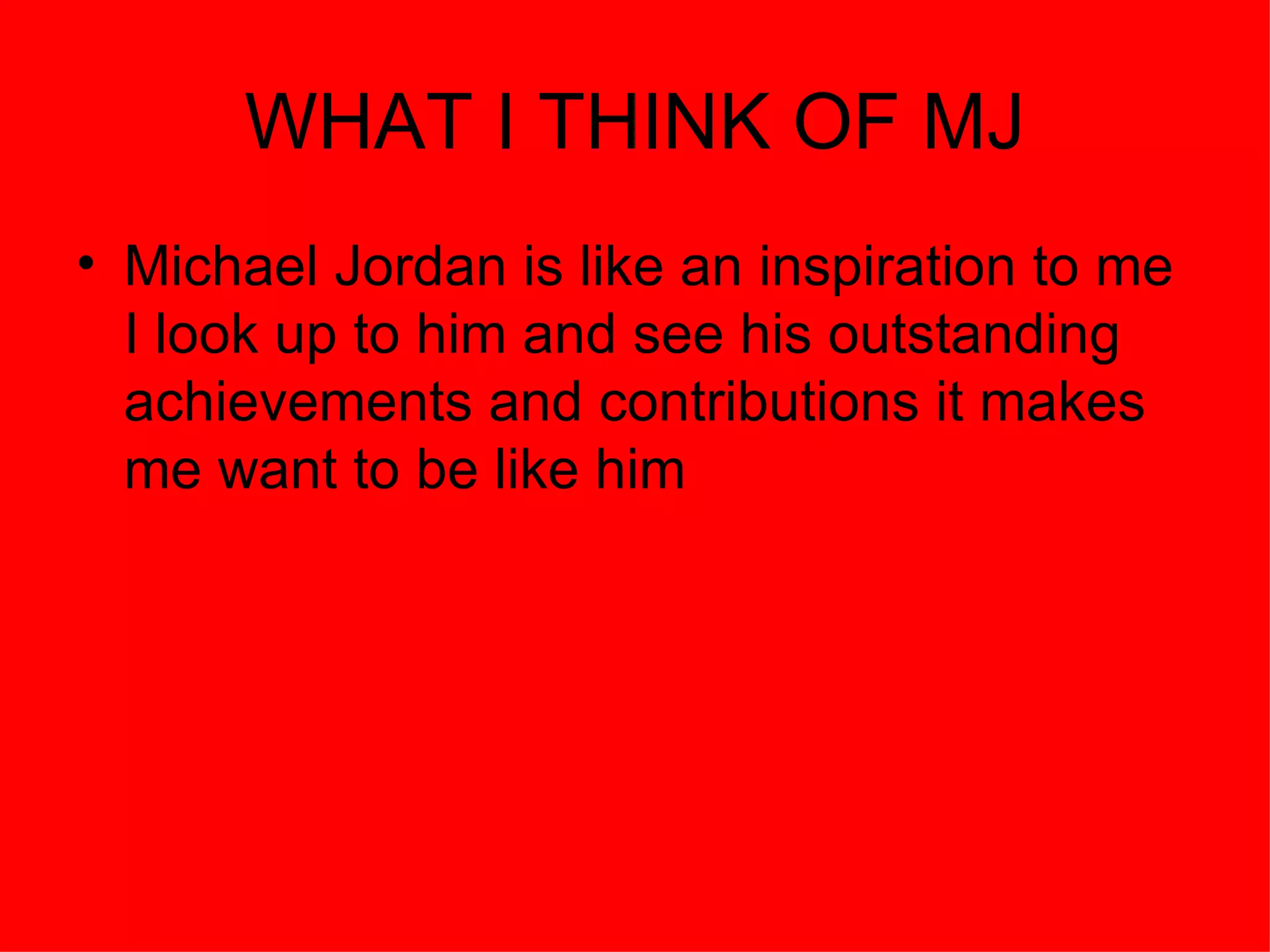 Michael Jordan | PPT