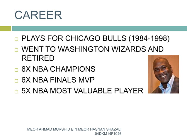 Michael jordan | PPT