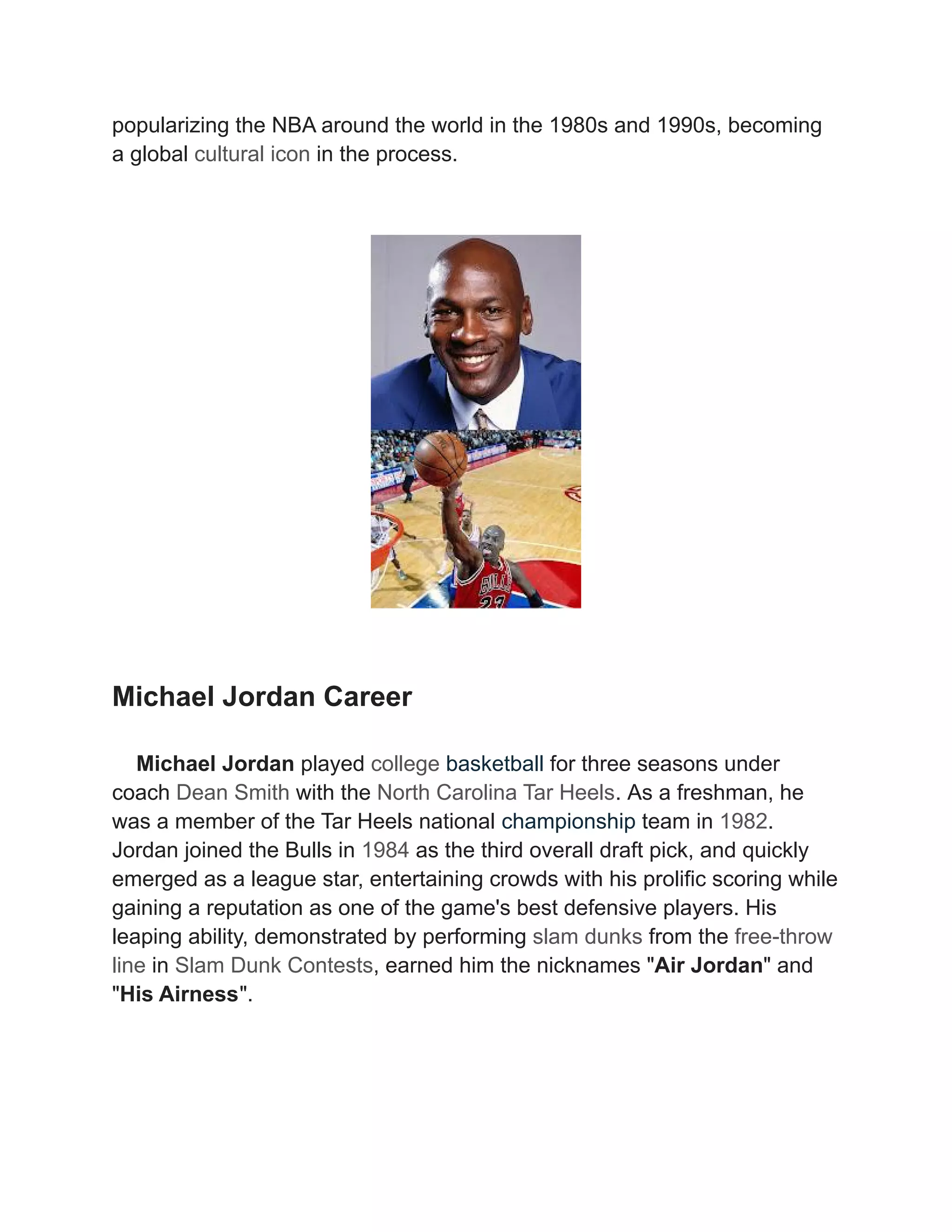 Michael Jordan | PDF