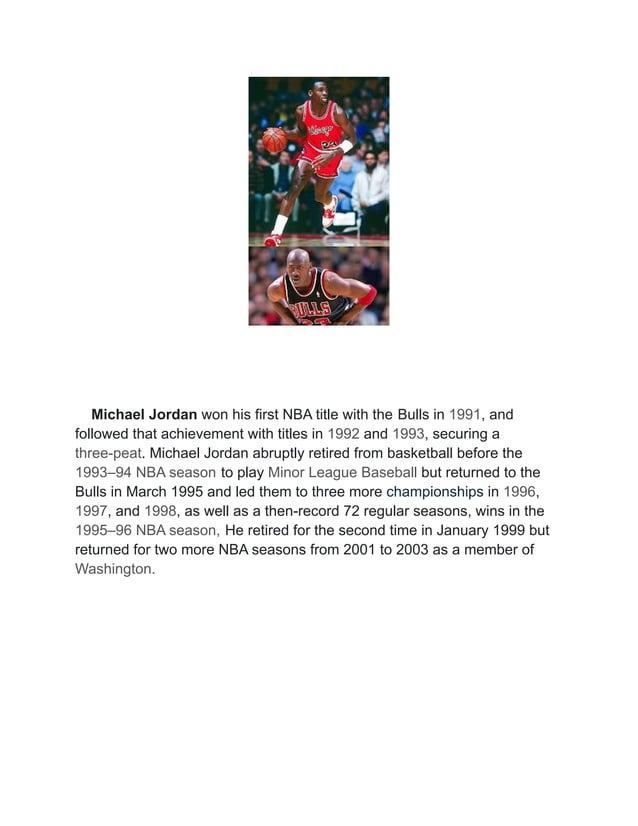 Michael Jordan | PDF