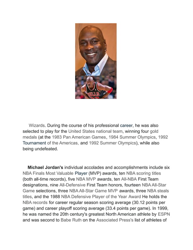 Michael Jordan | PDF