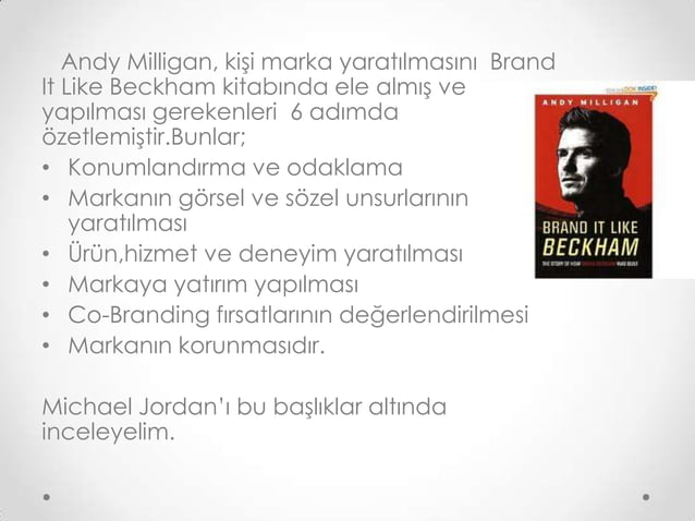 Michael Jordan Marka Analizi | PPT