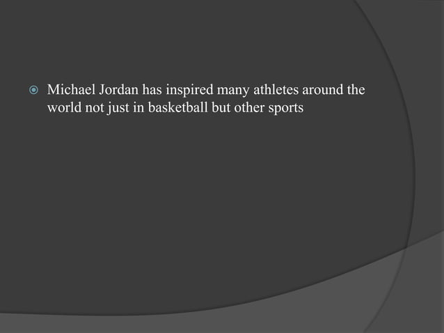 Michael jordan presentation | PPTX | College Basketball | College Sports