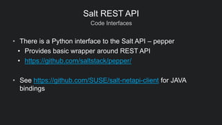 Using SaltStack to Auto Triage and Remediate Production Systems | PPTX