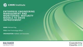 Using an Engineering Maturity Model to drive Self-Improvement | PPTX