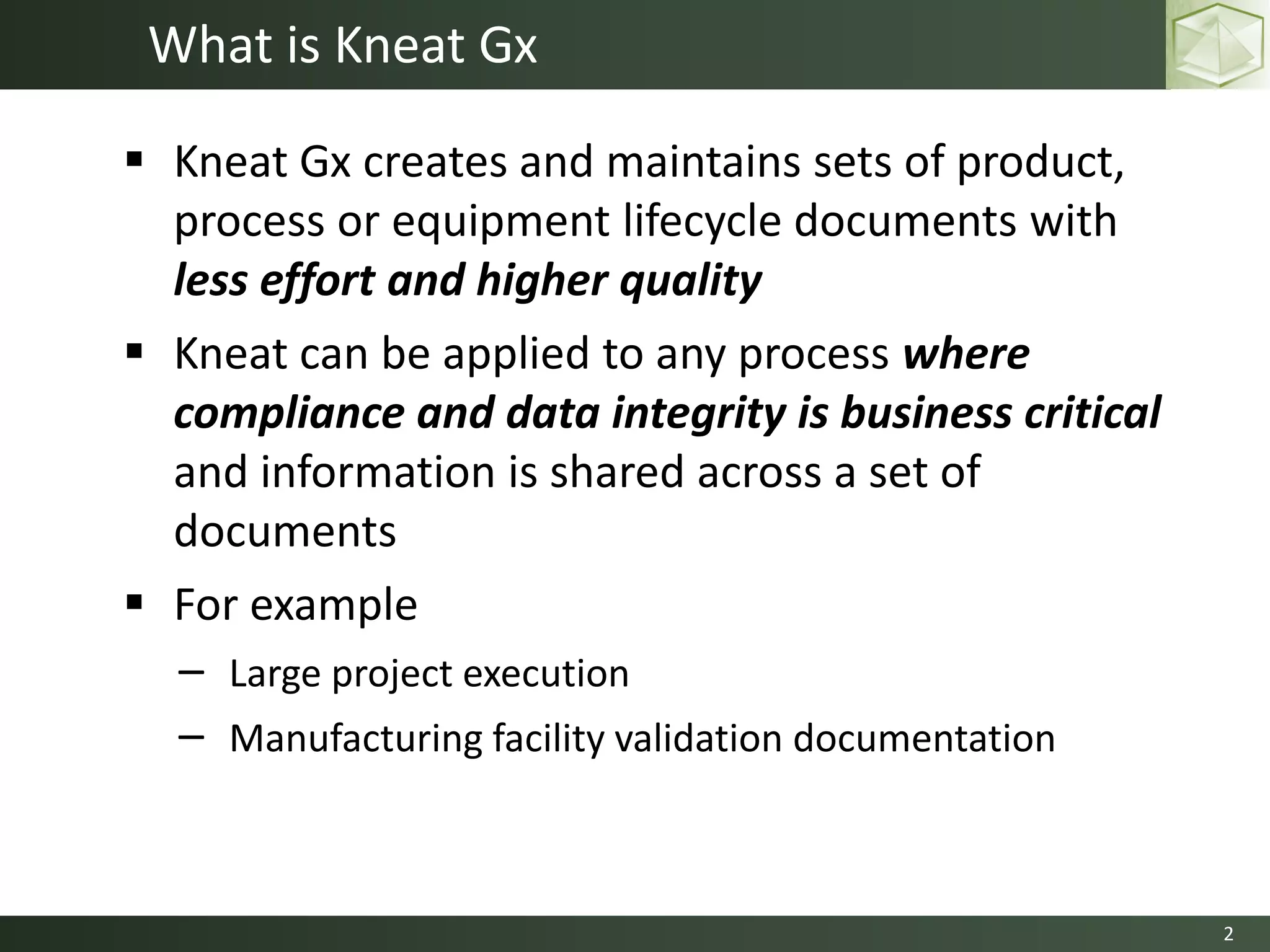 Kneat Gx Compliance by Design | PDF