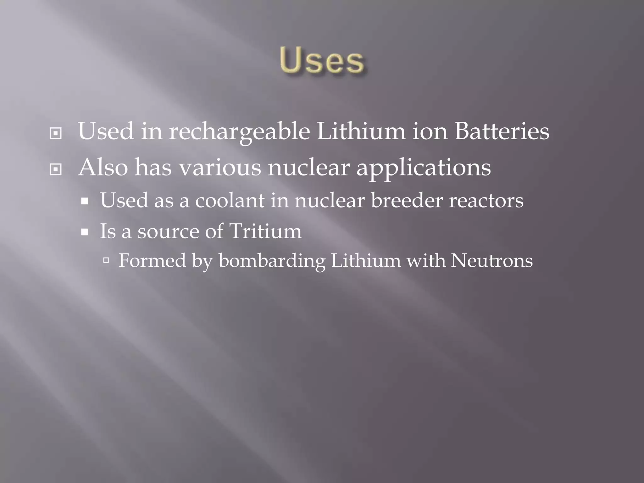 Lithium (Michael Krutzkamp) | PPTX