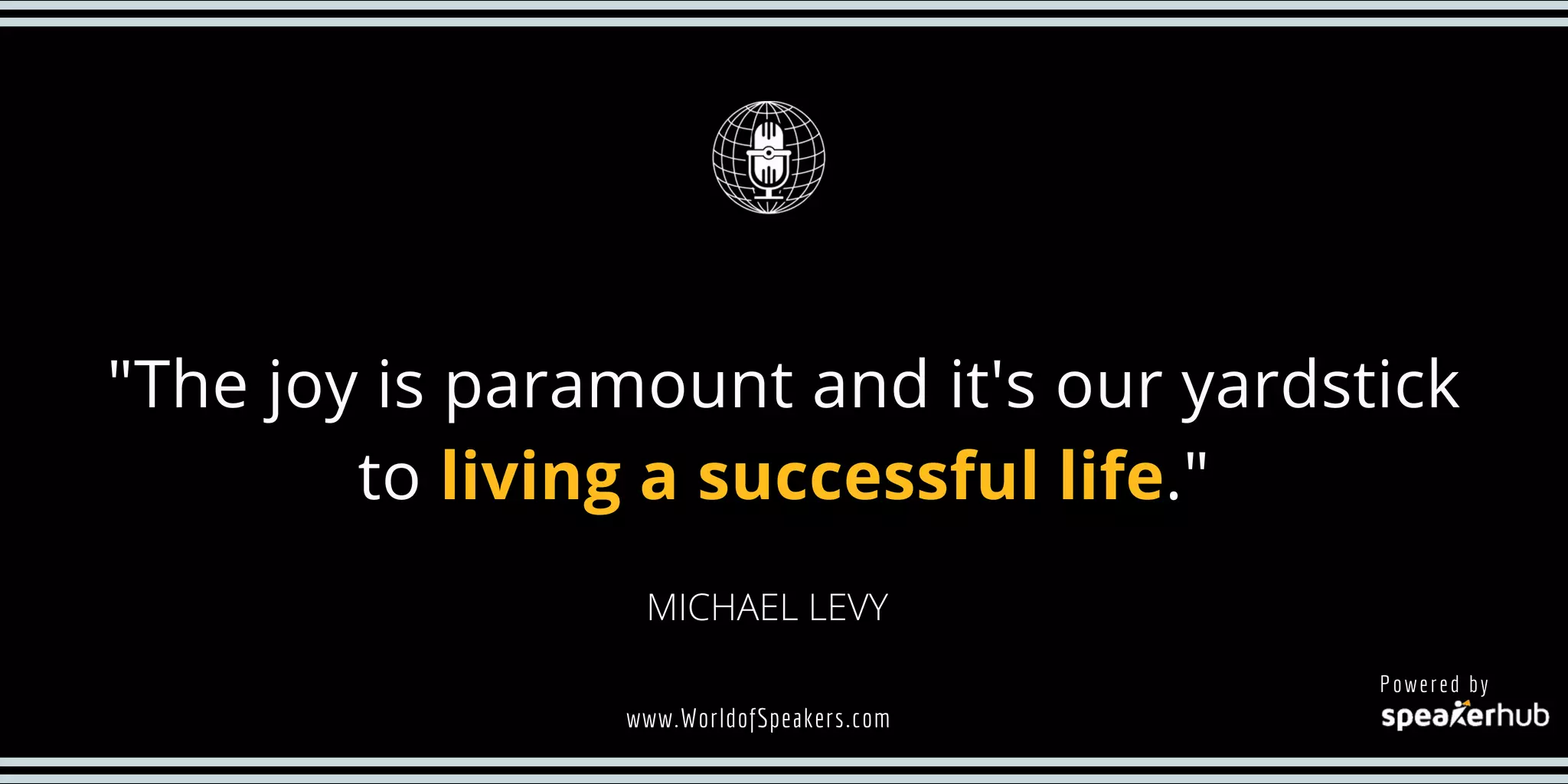 World of Speakers E.50: The philosophy of speaking and living ...