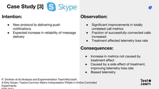 Detecting incorrectly implemented experiments | PPTX